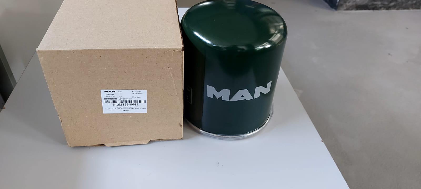 Ürün HAVA KURUTUCU FİLTRE EURO 6 / EURO 6 C MAN 81521550043 / FİLTRELER ...